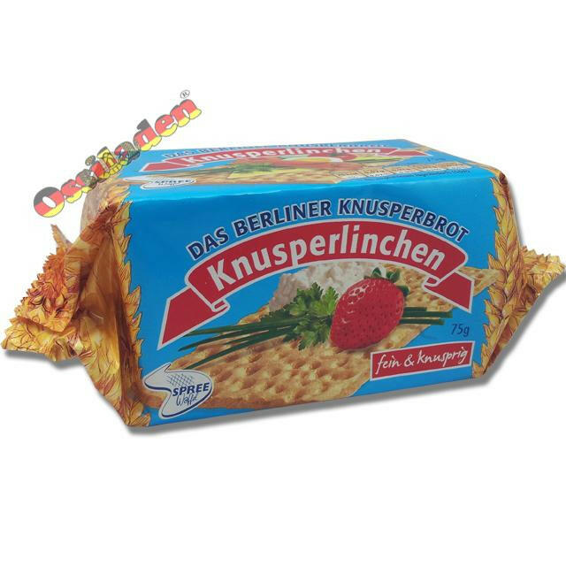 Knusperlinchen Das Berliner Knusperbrot 75g — Ossiladen